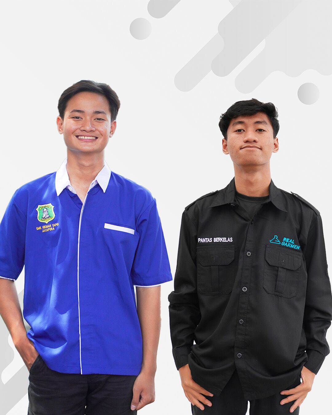 Konveksi Seragam - Konveksi seragam kerja, seragam sekolah, Custom kaos ...